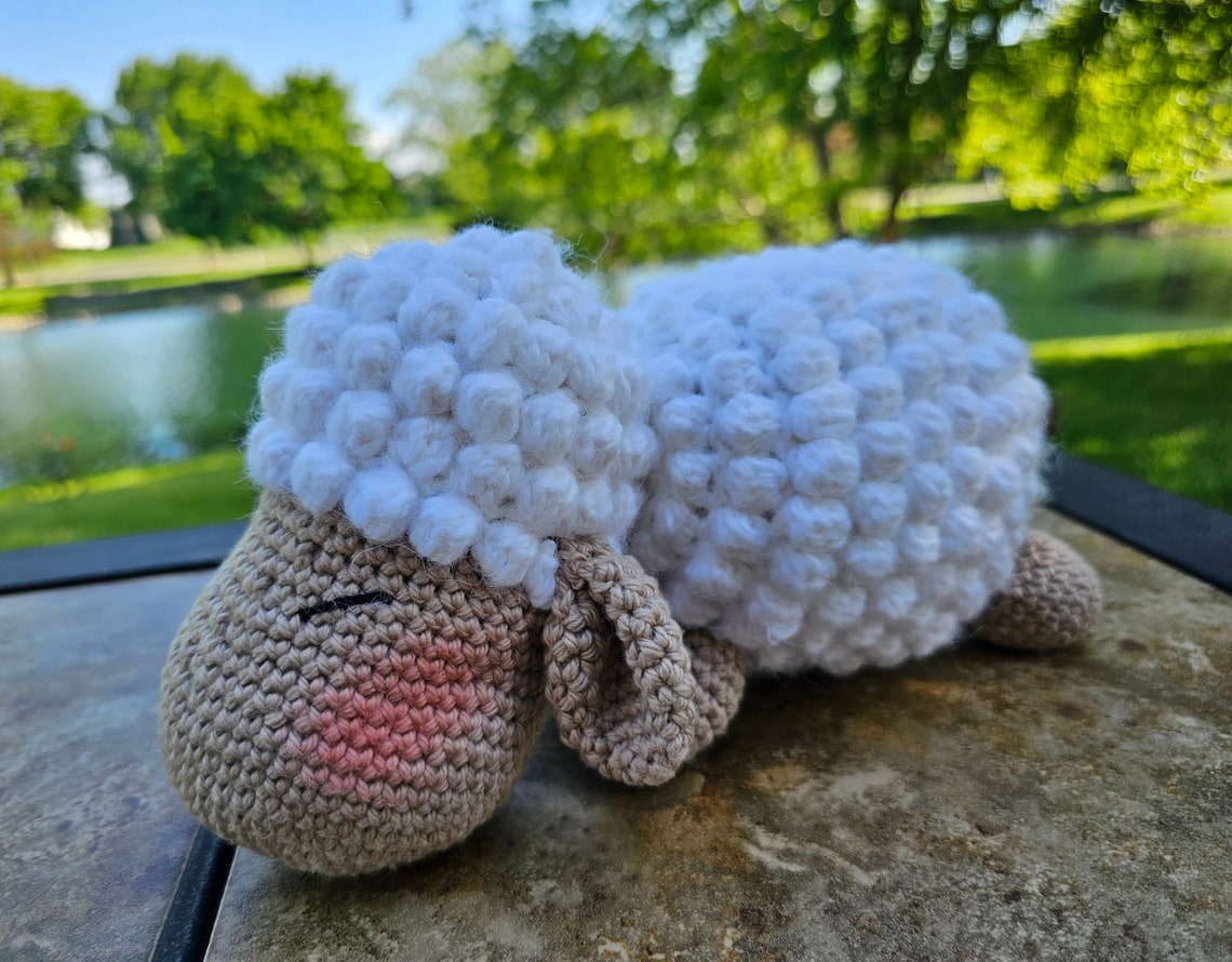 Handmade Crochet Sheep - Etsy