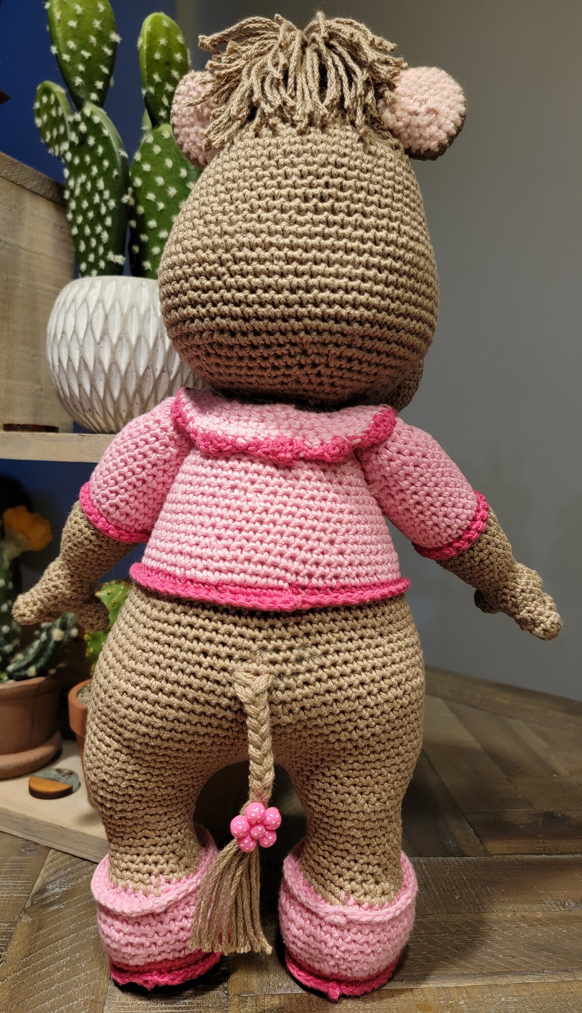 Handmade Crochet Hippo - Etsy