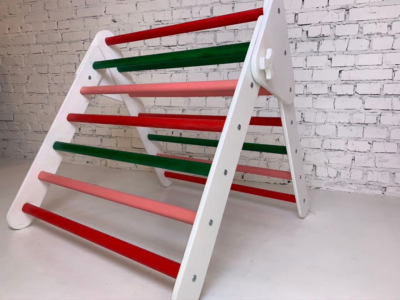 Step Triangle Montessori Furniture Baby Climber Whiterung - Etsy