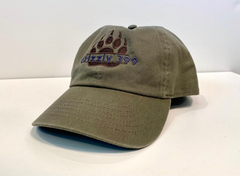 Grizzly Bear 399 Ball Cap Hat - Etsy