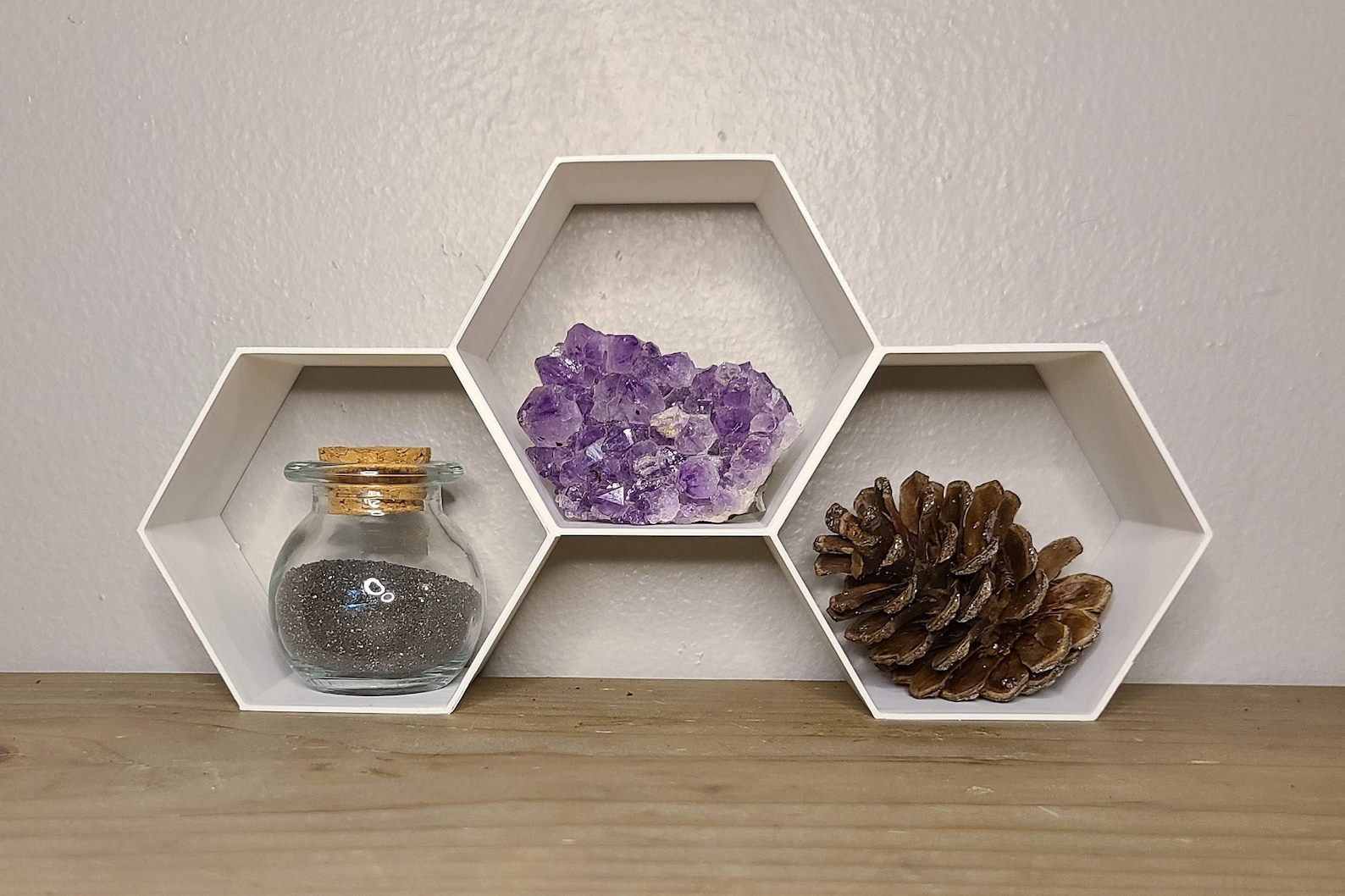 Honeycomb Display Shelf 3D Printed Hexagonal Display Shelf | Etsy