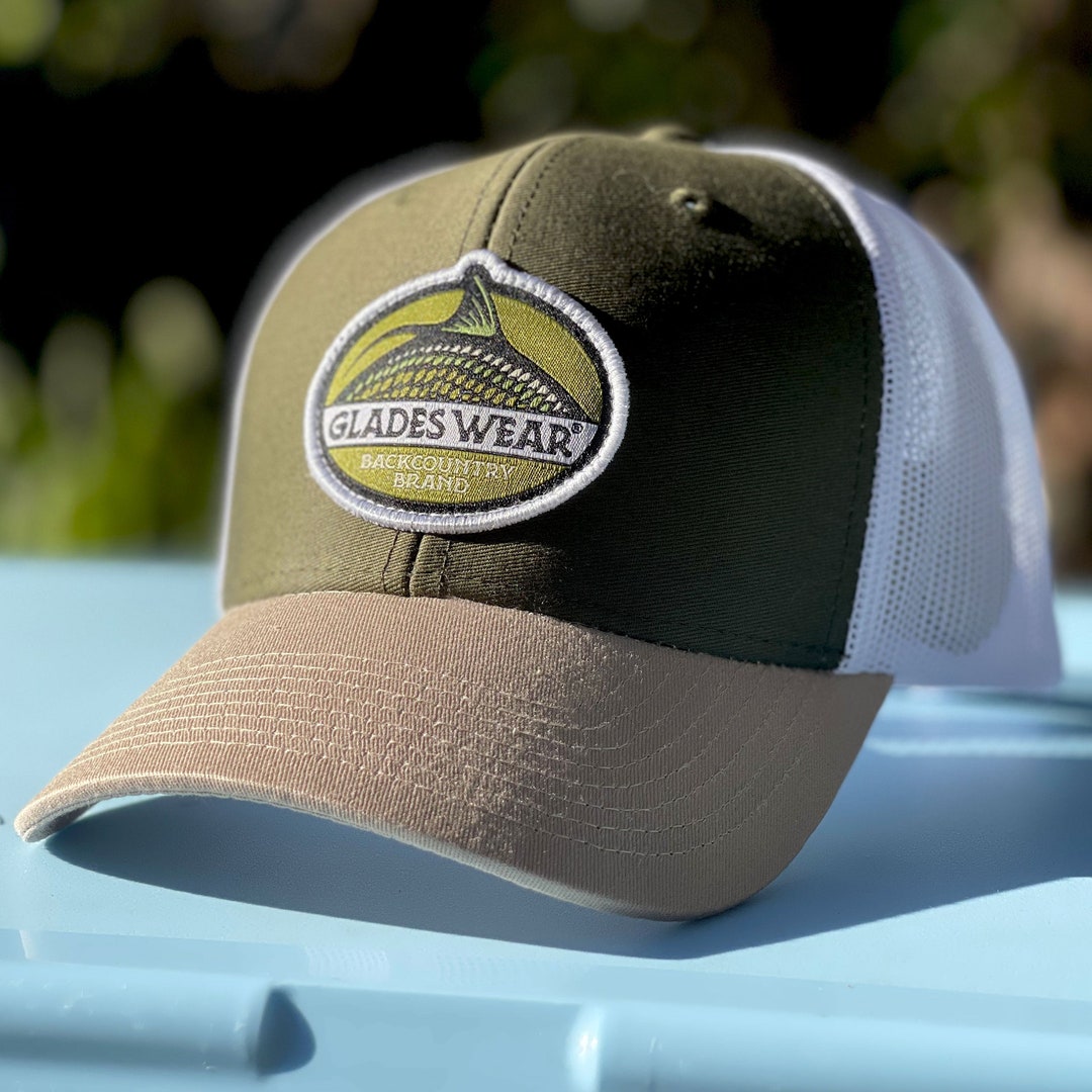 TARPON EVERGLADES Patch Mesh Snap Back Trucker Hat for Men Women ...