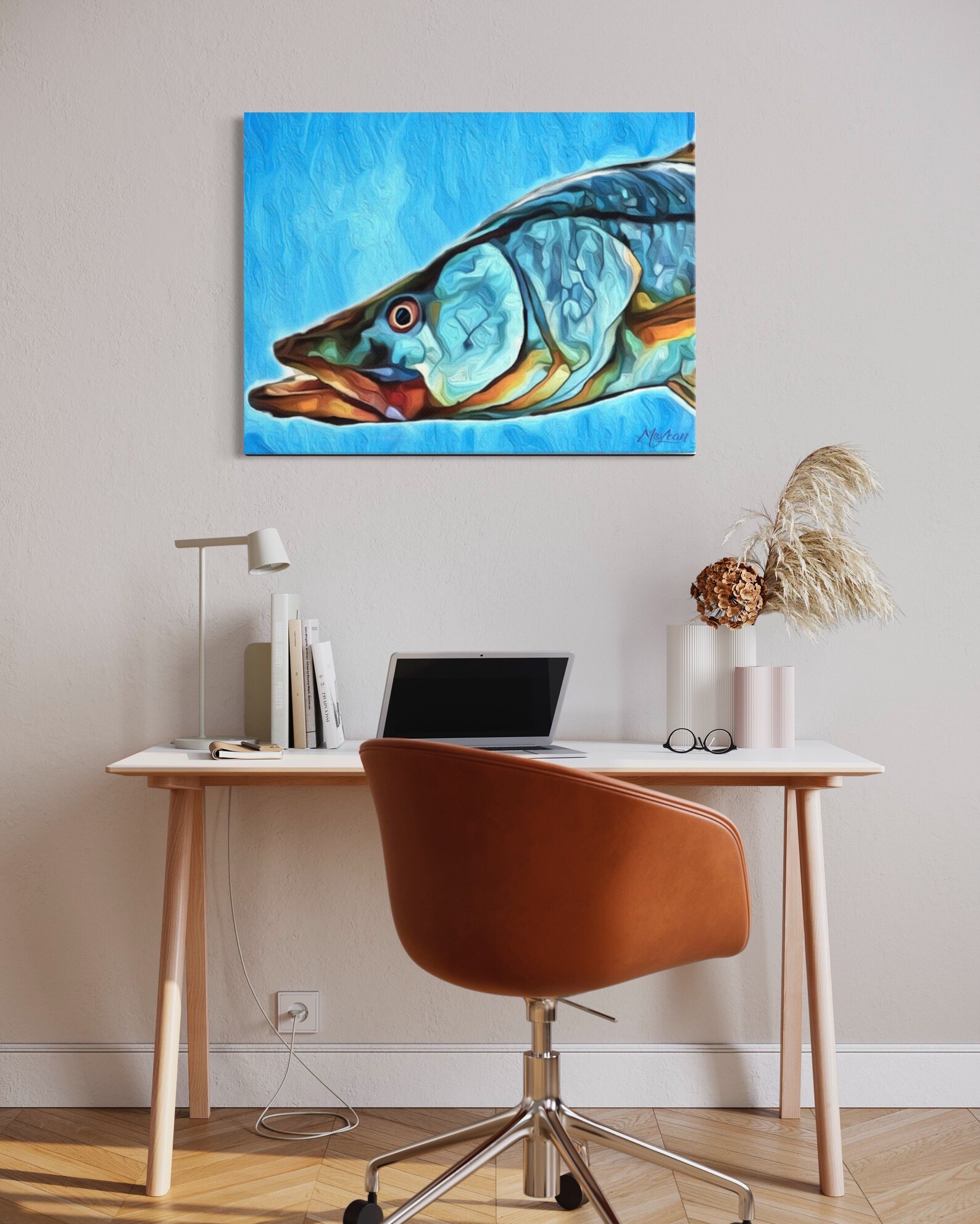 SNOOK Fish Inshore Fine Art Canvas Giclee Print - Florida Everglades ...