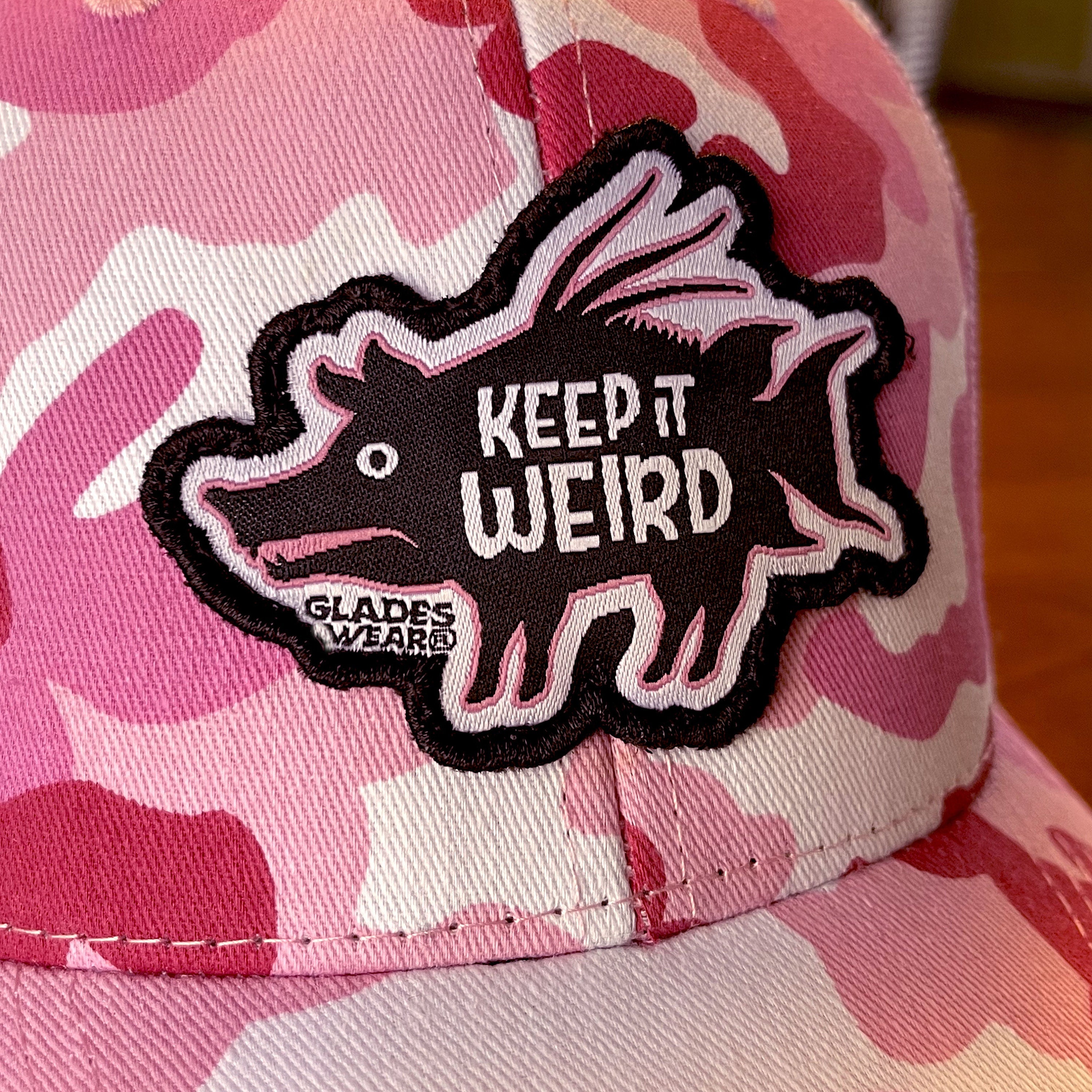 HOGFISH Keep It Weird Patch Mesh Snap Back Trucker Hat for Men Women - Etsy