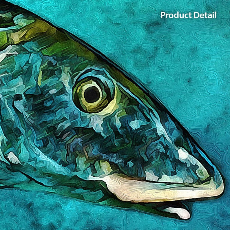 BONEFISH Ocean Fish Wall Art Print Fishing Wildlife Gifts - Etsy