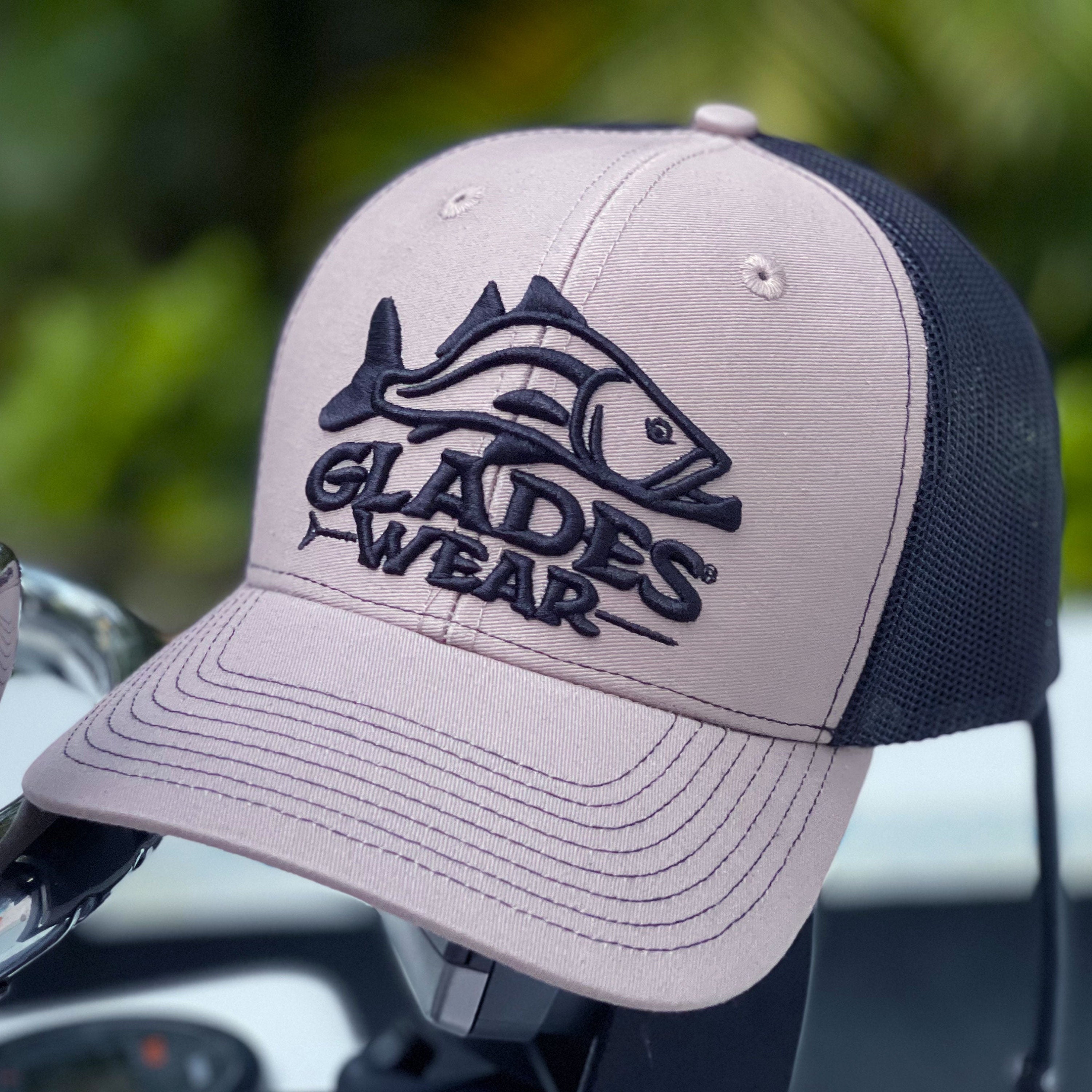 EVERGLADES SNOOK Mesh Snap Back Trucker Hat for Men Women - Etsy