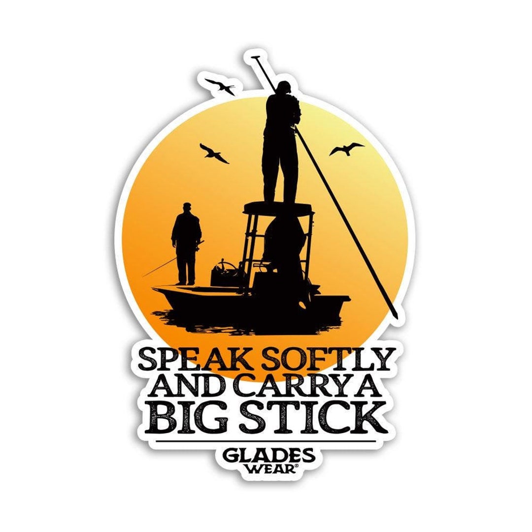 FISHERMEN Art Vinyl Sticker Decal, Backcountry Fishing Art Print ...