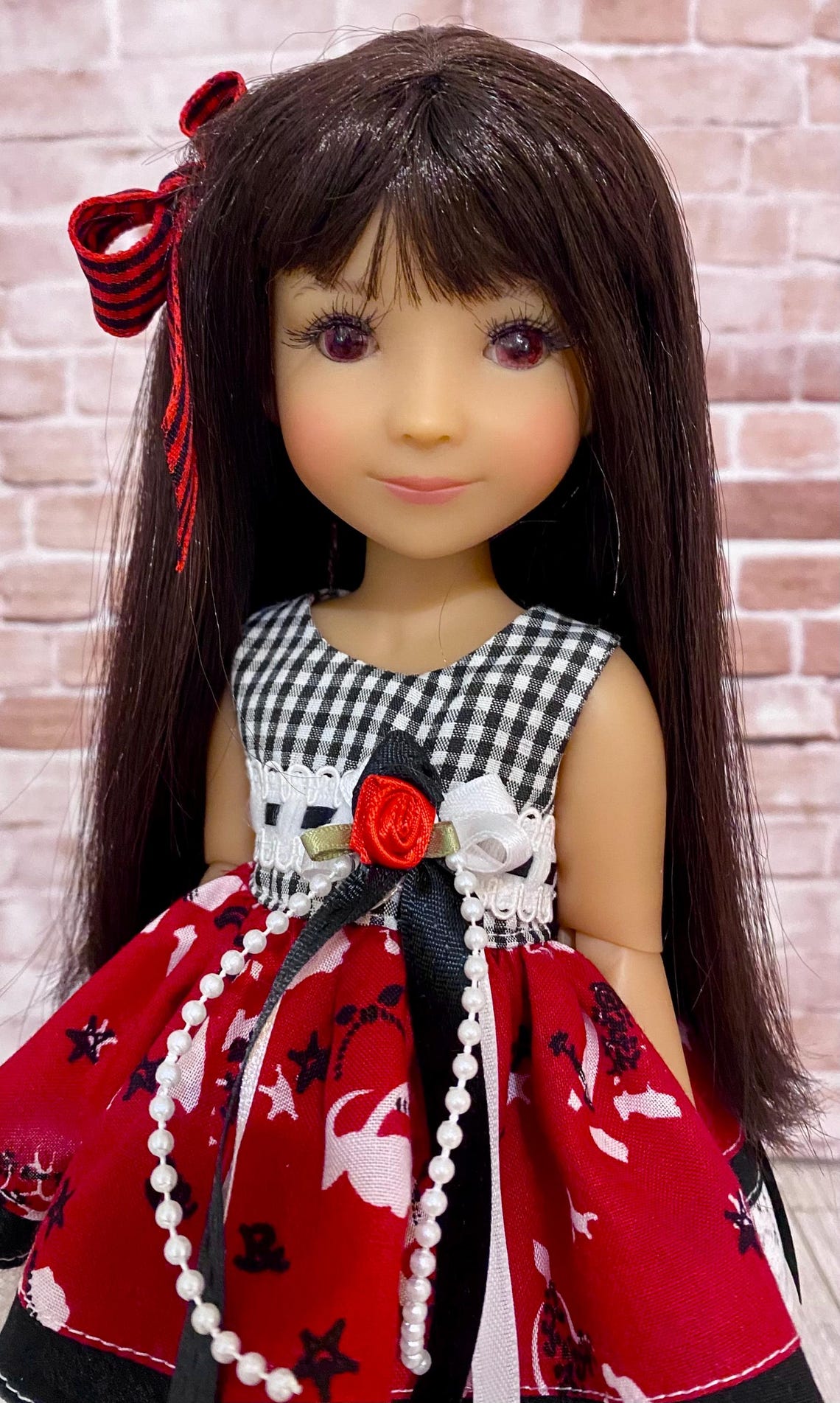 Simply Sweet Dress for the Ruby Red Siblie Wellie Wishers Scrap Happy ...