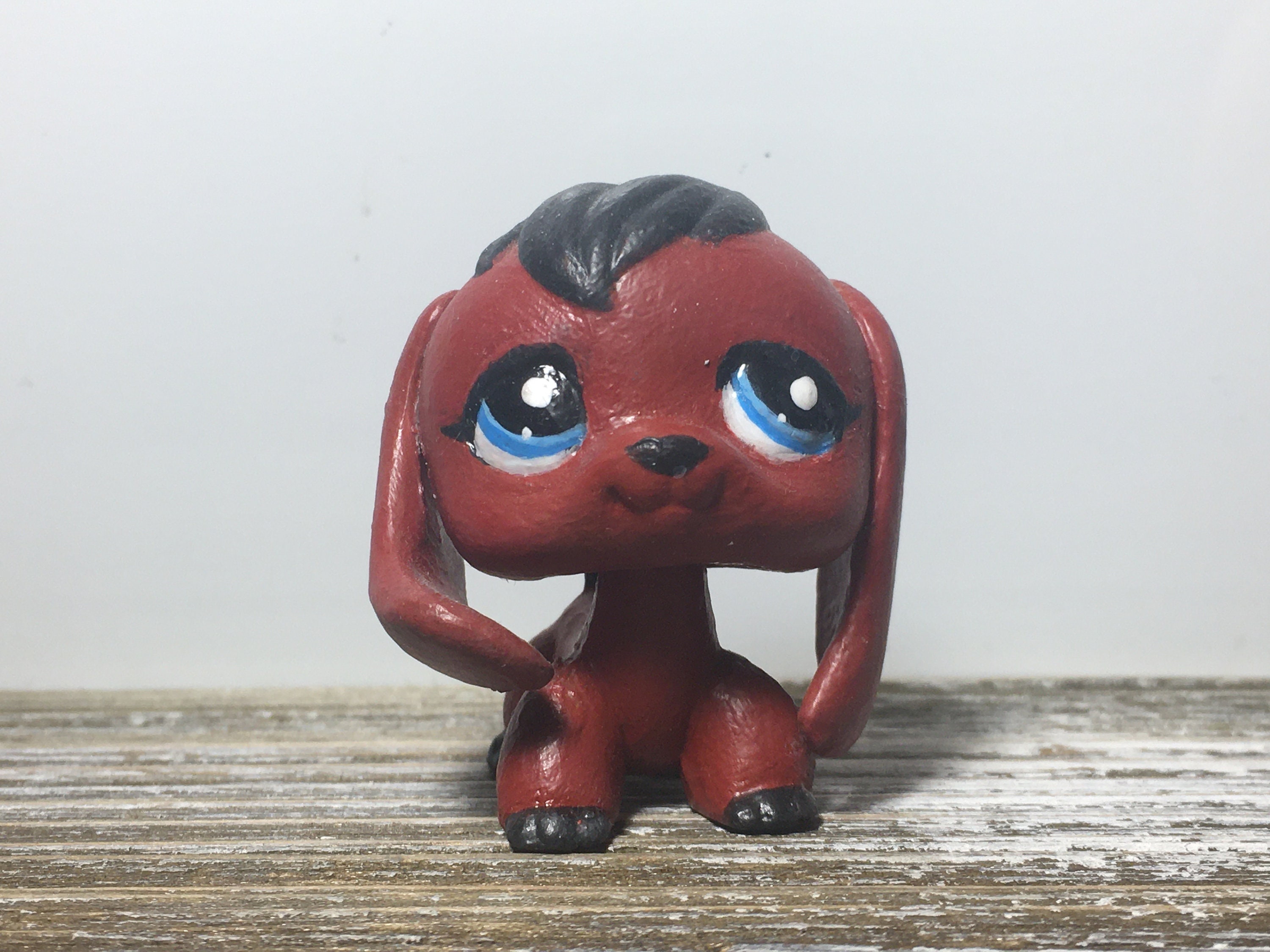 Littlest Pet Shop Brown Beagle Custom Ooak - Etsy