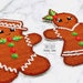 Cute Cross Stitch Pattern PDF, Gingerbread Family, Gingerbread Couple ...