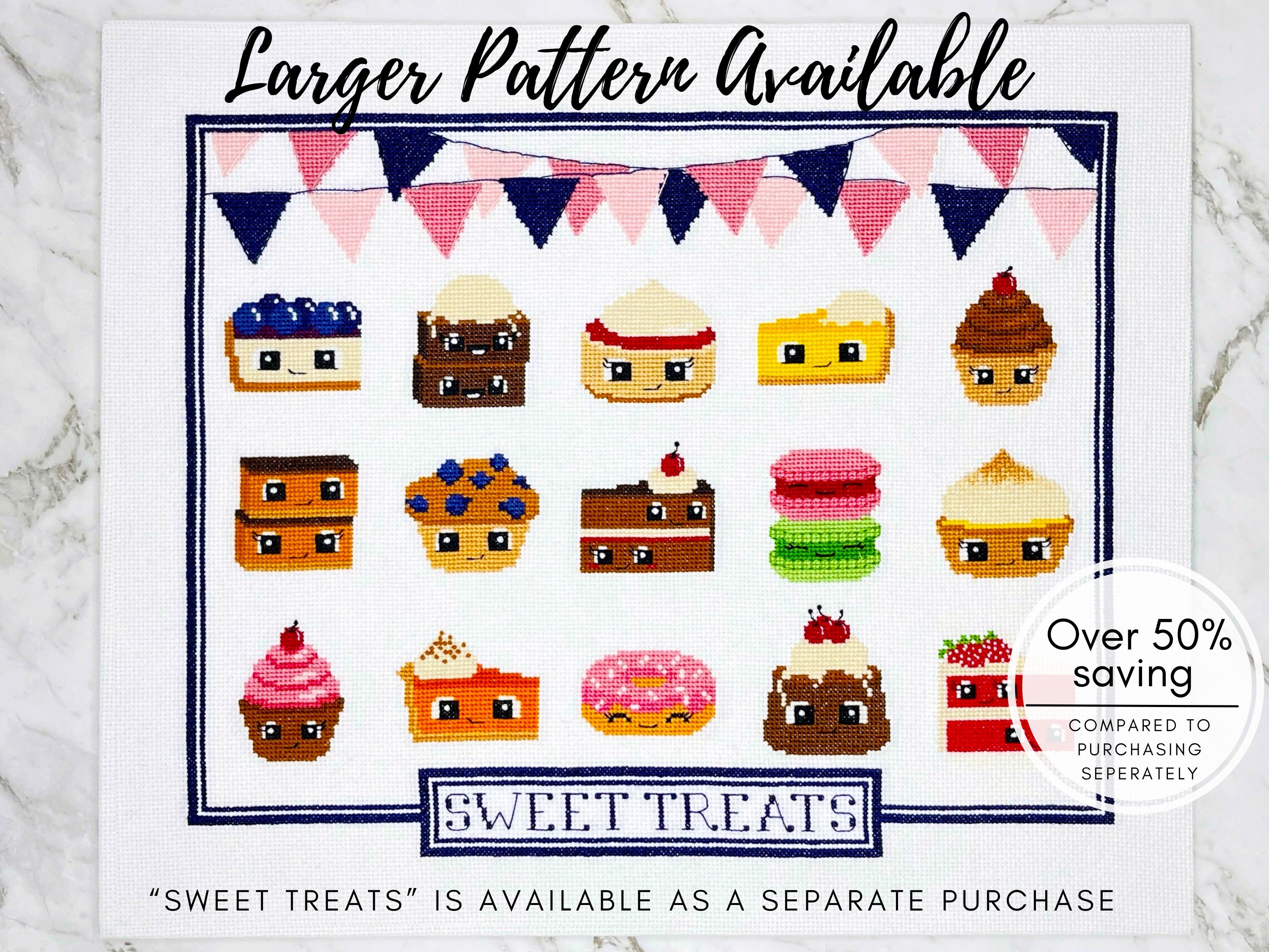 Kawaii Cross Stitch Cute Pattern Cute Cross Stitch Pattern - Etsy