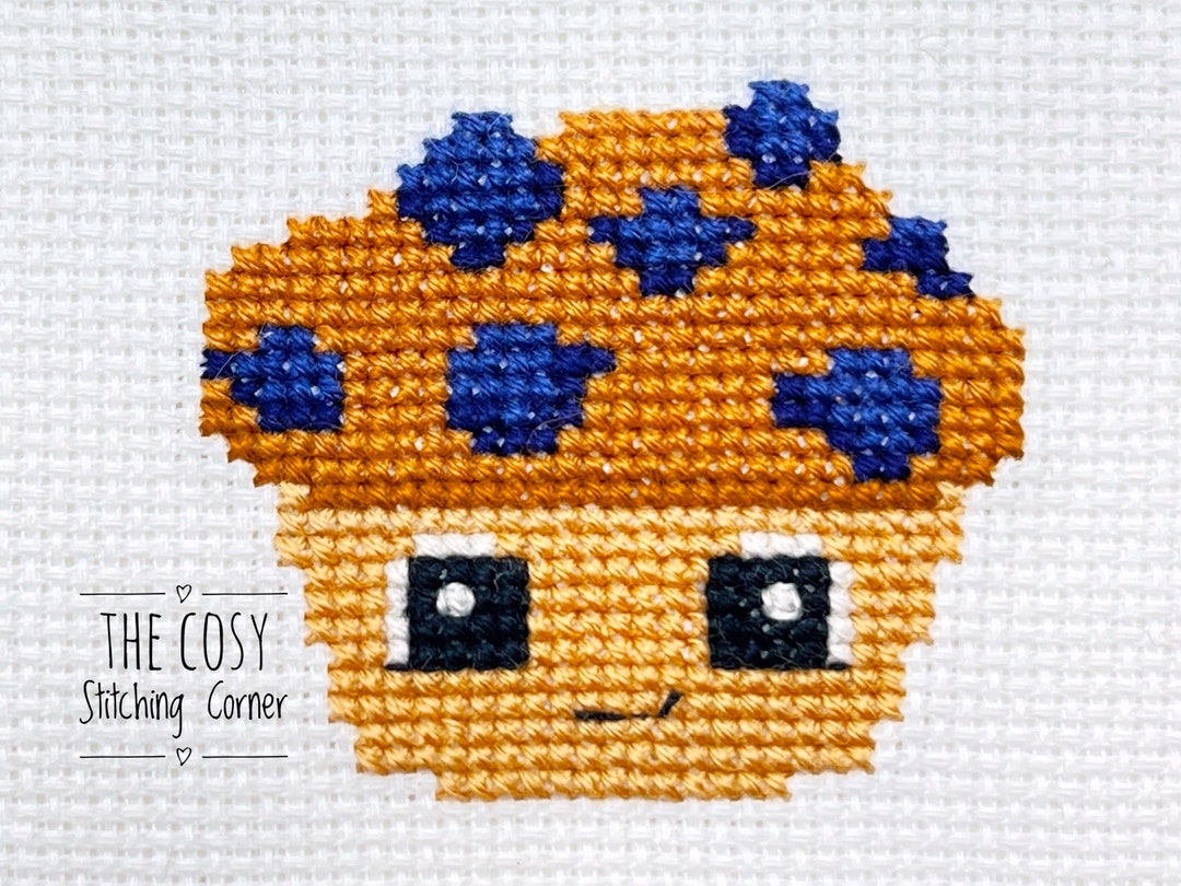 Cross Stitch Food, Cross Stitch Pattern Dessert, Cross Stitch Baking ...