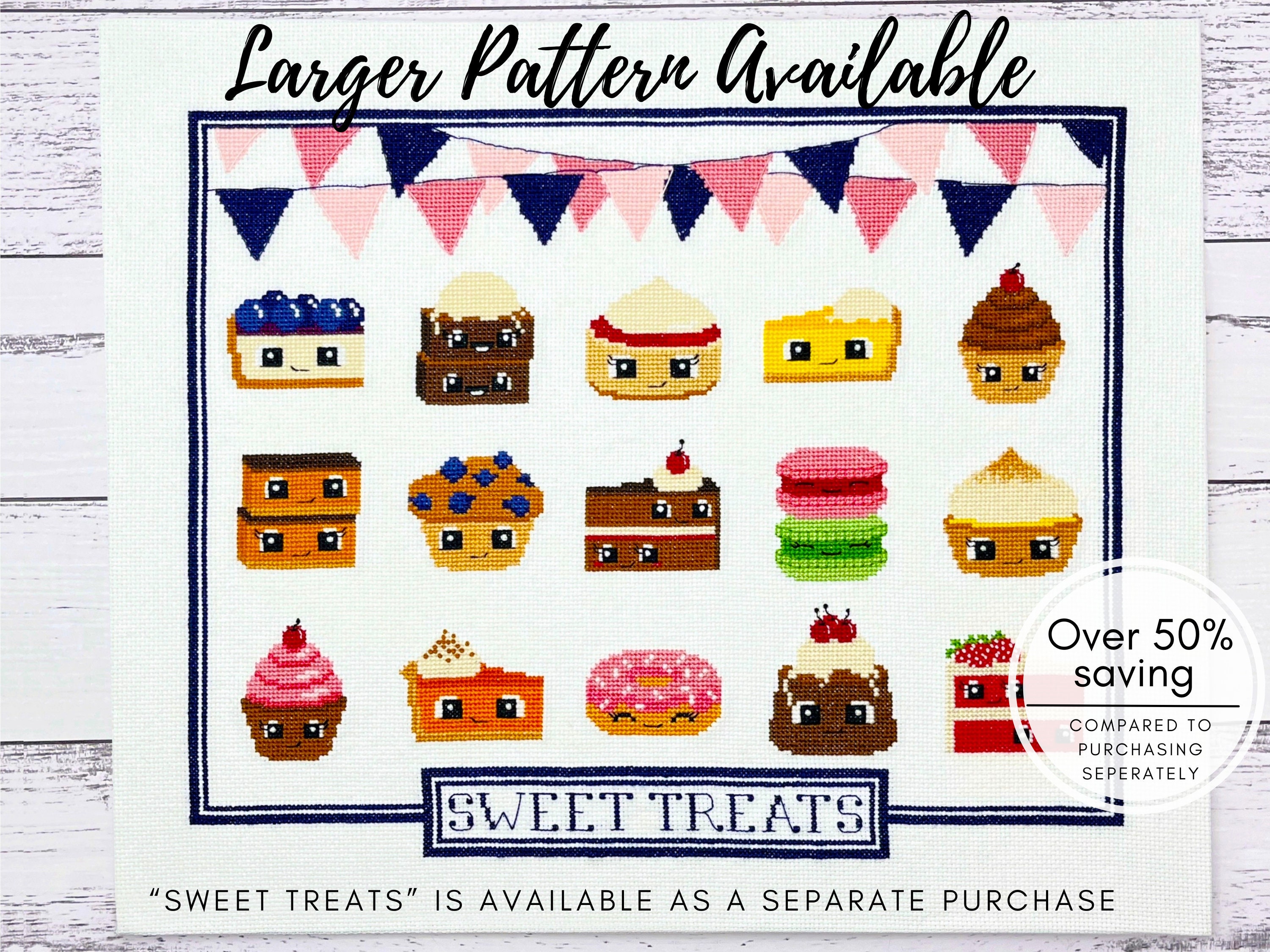 Baking Cross Stitch Cross Stitch Baking Pattern Cross Stitch - Etsy