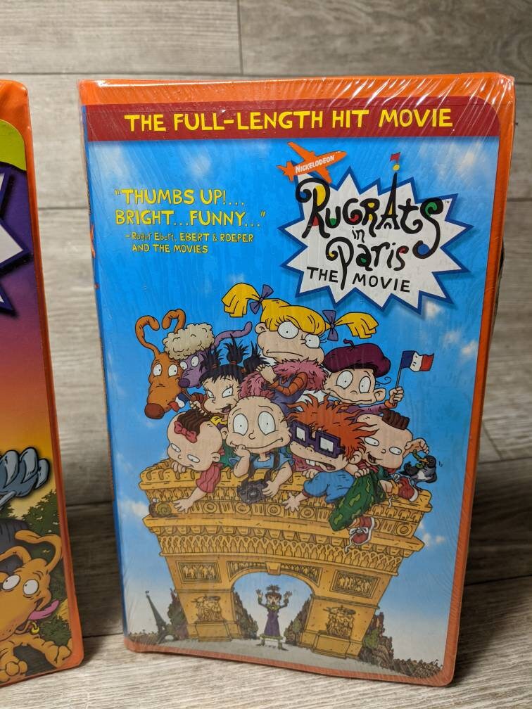 NIB NWT the Rugrats Vhs Vcr the Rugrats Movie 1998 Rugrats in - Etsy Israel