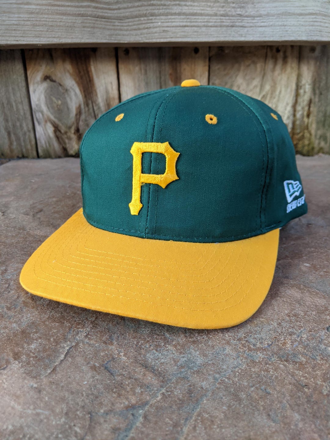 Vintage 90's Pittsburgh Pirates Alternate Color Snapback Hat Cap Tshirt ...