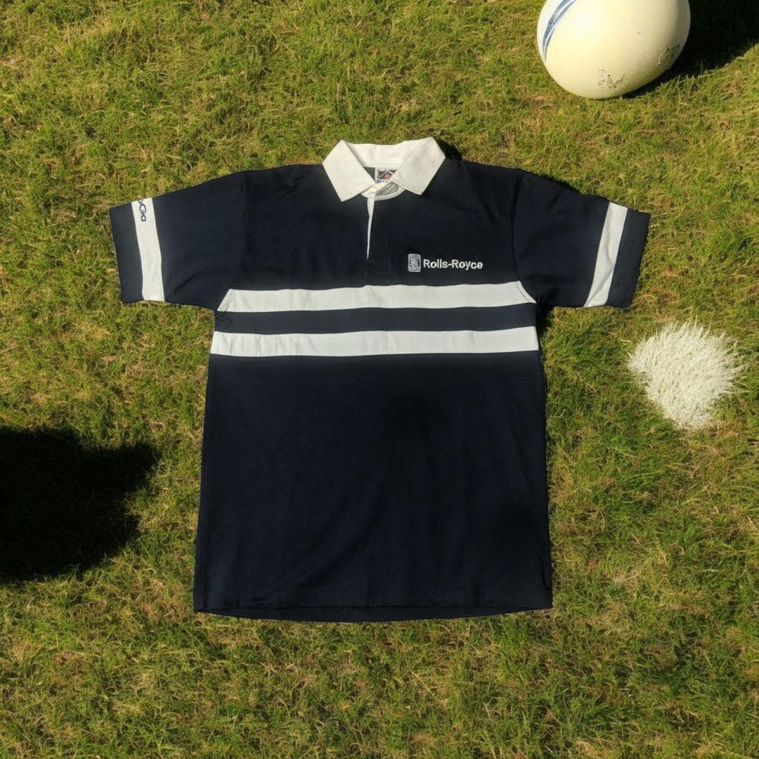 Vintage 90's Koogd Rolls Royce Rugby Polo Shirt Tshirt Sweatshirt Hat ...