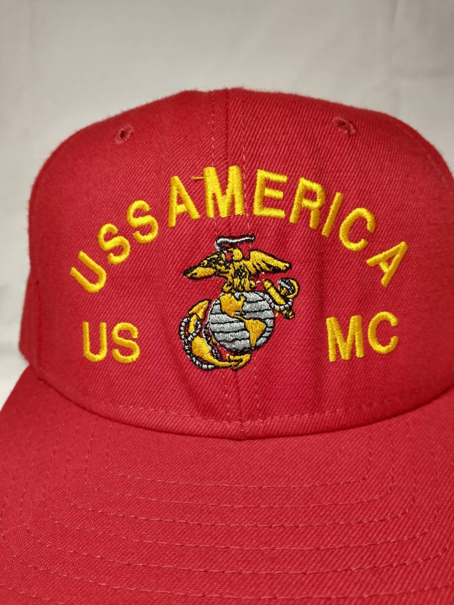 Vintage 90's USS America United States Marine Corps USMC - Etsy