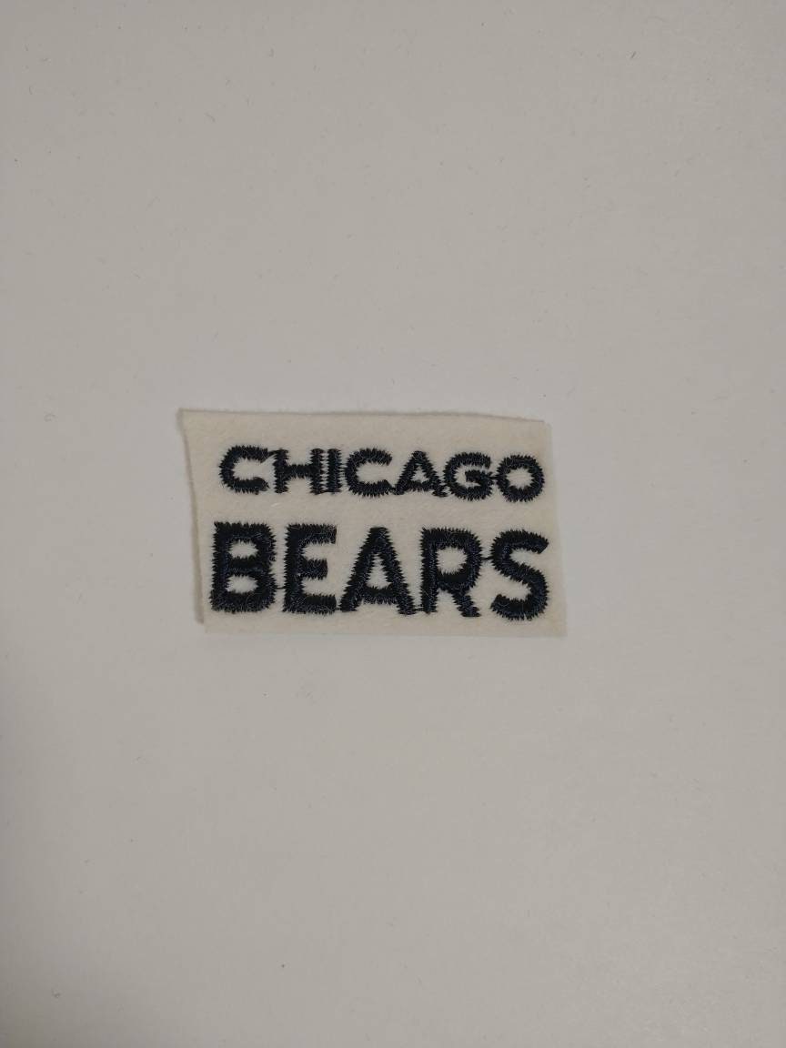 New Vintage 80's New Era Hat Iron on Chicago Bears Patch | Etsy