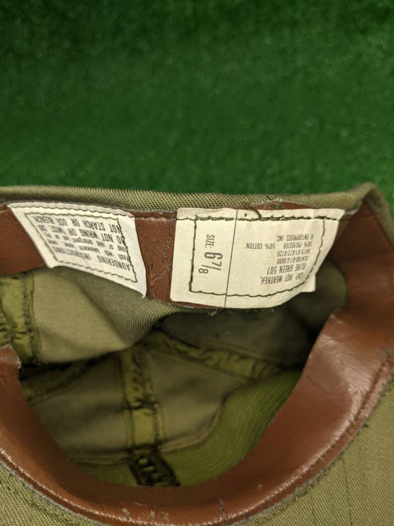 Vintage 70's United States Army Fatigue Fitted Hat | Etsy