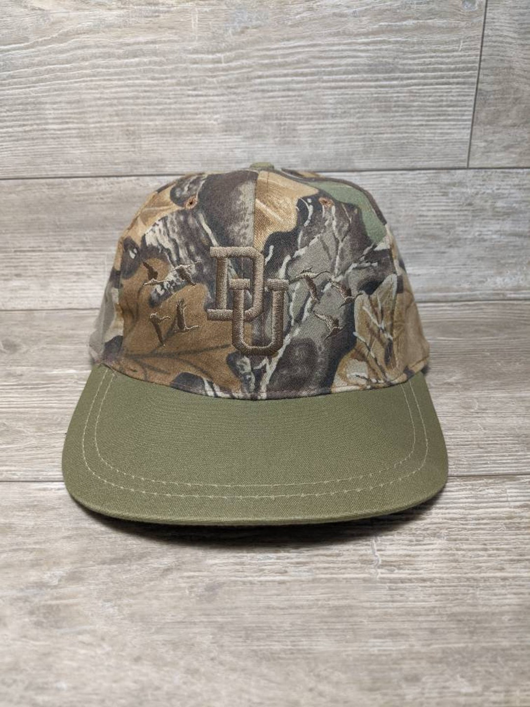 Vintage 90's Ducks Unlimited Camo Camouflage Strapback Hat - Etsy