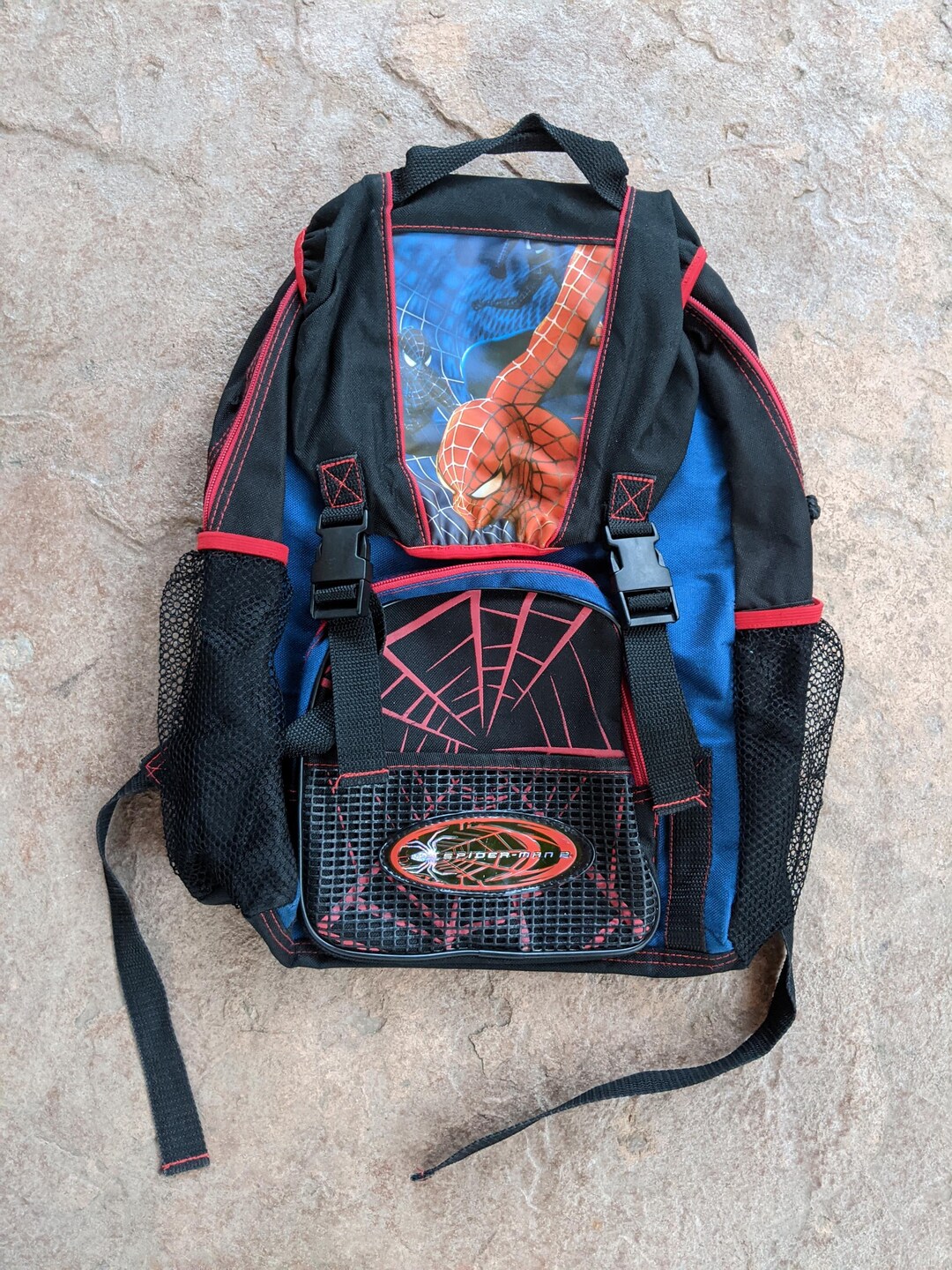 Vintage 00's 2004 Spider Man 2 Backpack Bookbag Bag Tshirt Sweatshirt ...