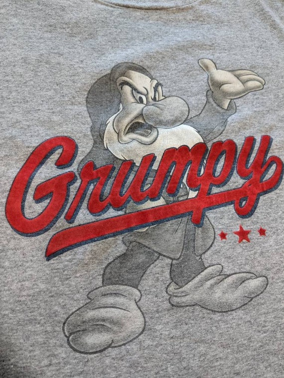 Vintage 90's Grumpy Walt Disney Snow White And The Se… - Gem