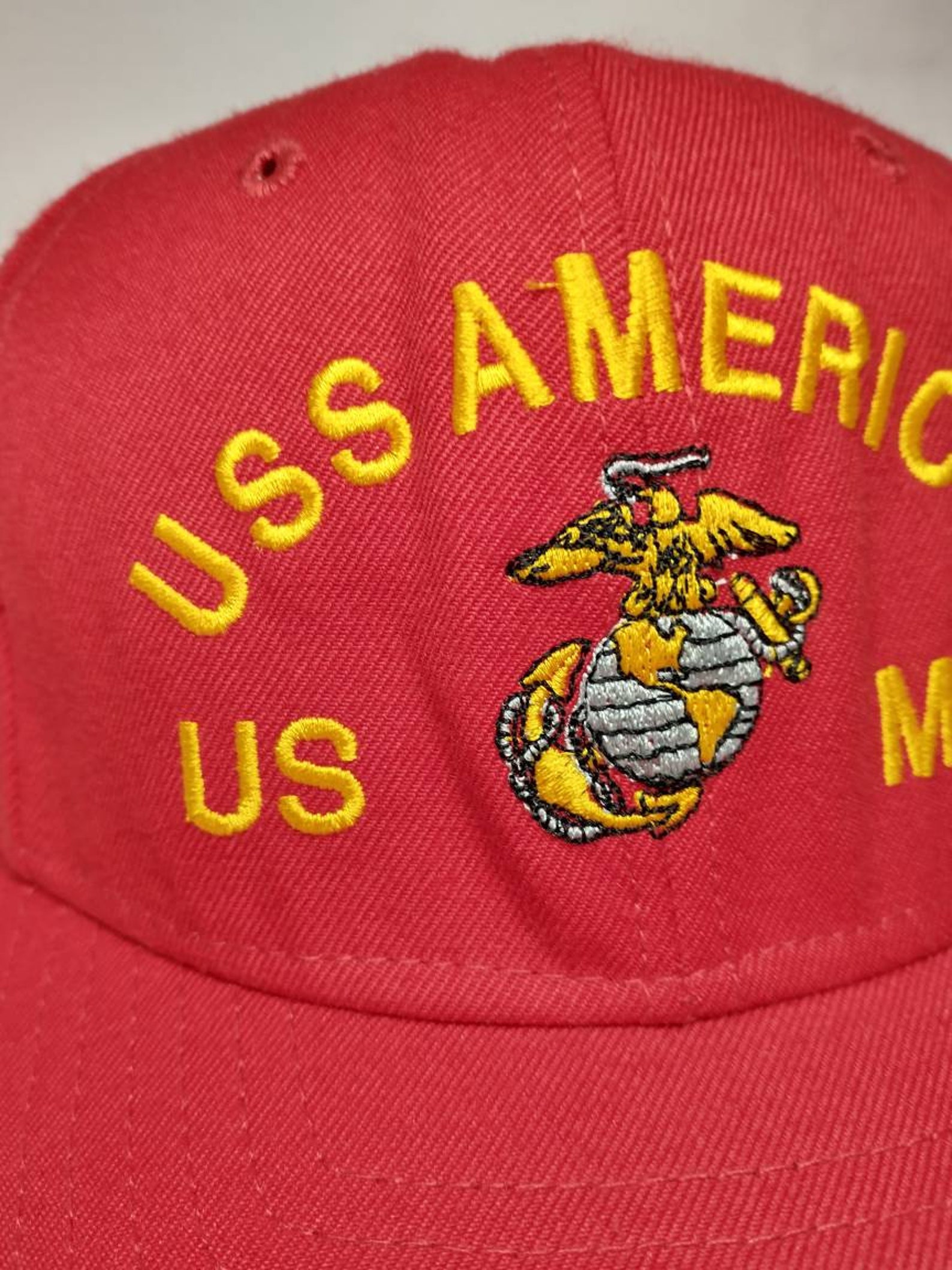 Vintage 90's USS America United States Marine Corps USMC - Etsy