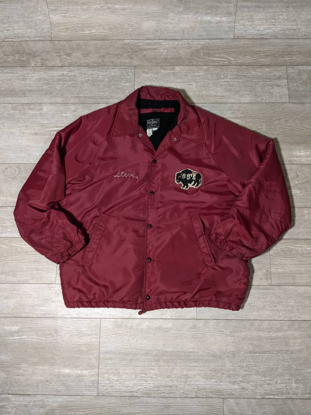 Vintage 70s Buffalo Bills Buffalo Bisons Fleeced Lined Full Button ...