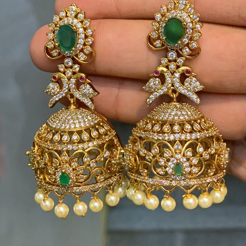 Indian Earrings - Etsy