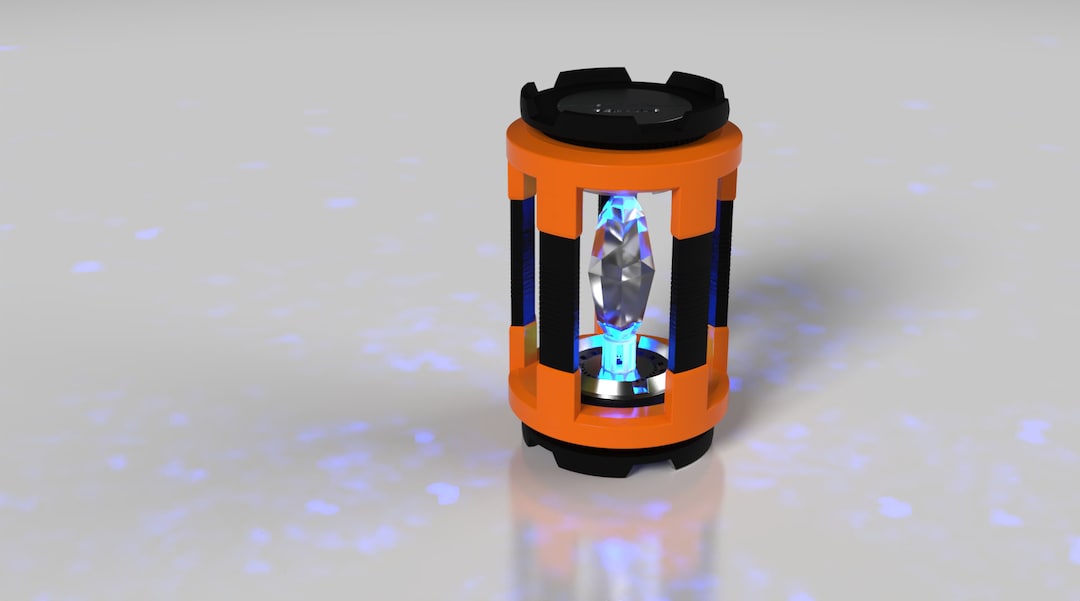 Satisfactory-power Shard Mood Lamp - Etsy