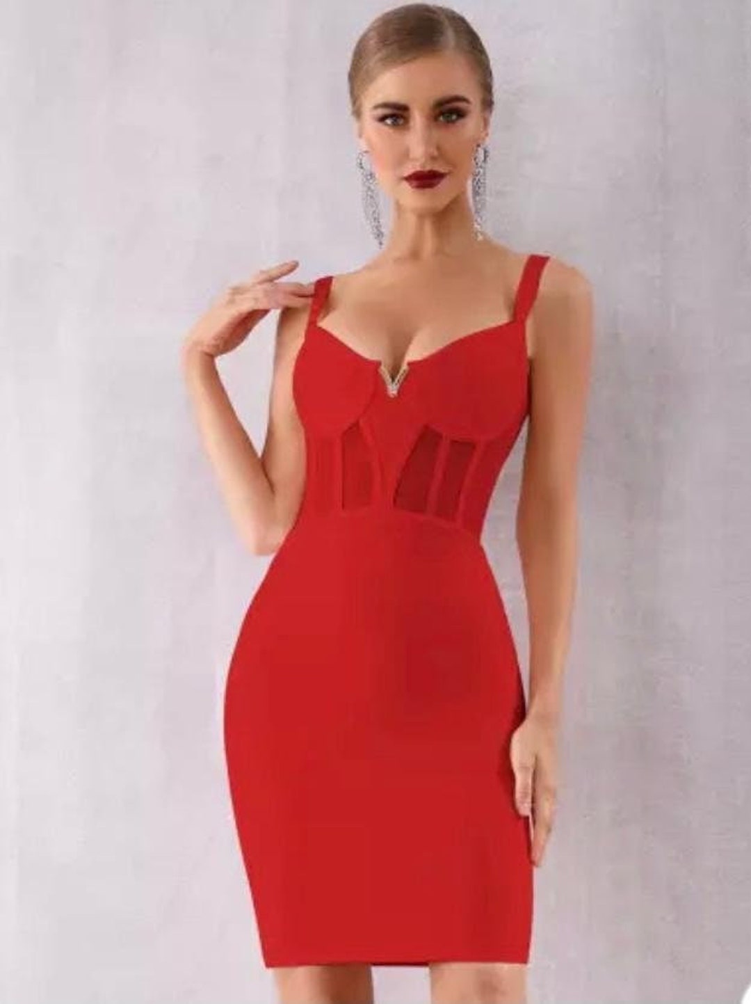 Alexandra Red - Etsy