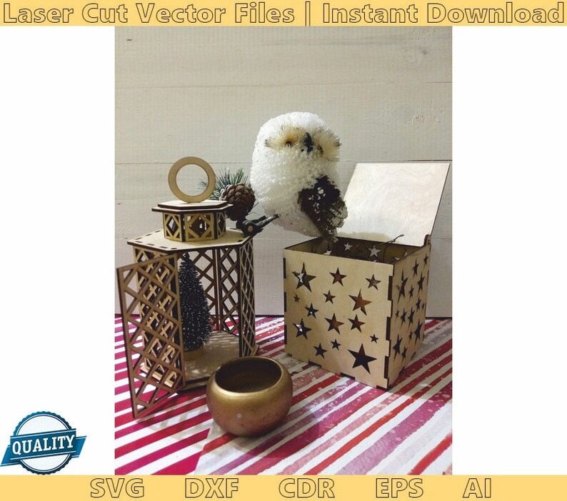 Cute Flashlight. Laser Cut Files SVG DXF CDR Vector Plans - Etsy