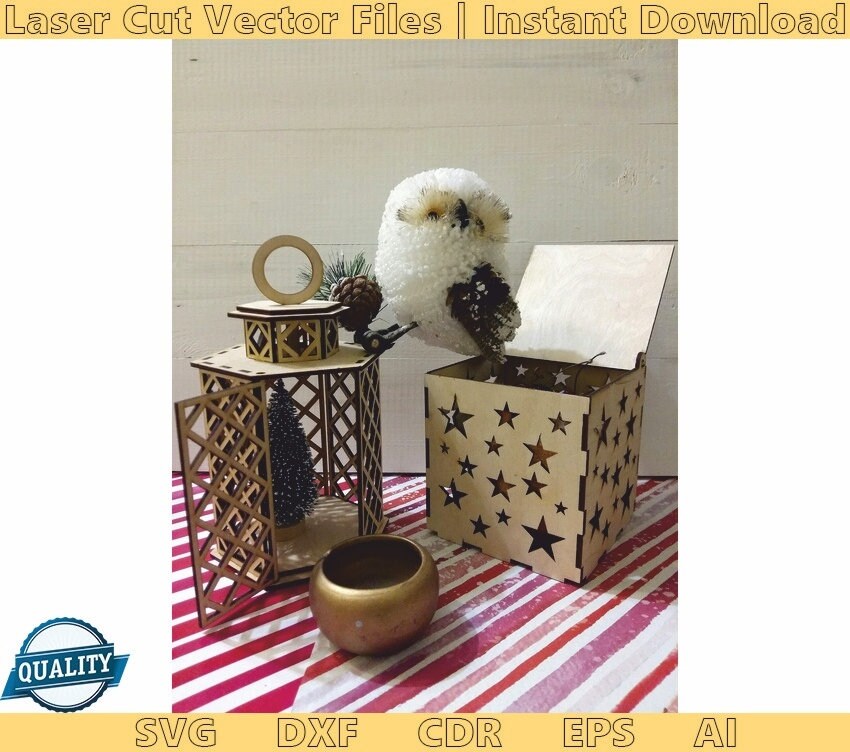 Cute flashlight. Laser cut Files SVG DXF CDR vector plans | Etsy