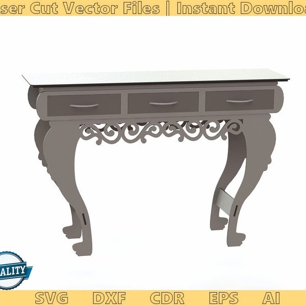 Puzzle Table With Drawers Plans - Etsy