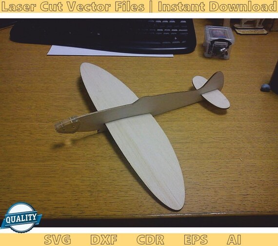 Avion. Laser cut Files SVG DXF CDR plans vectoriels fichiers | Etsy