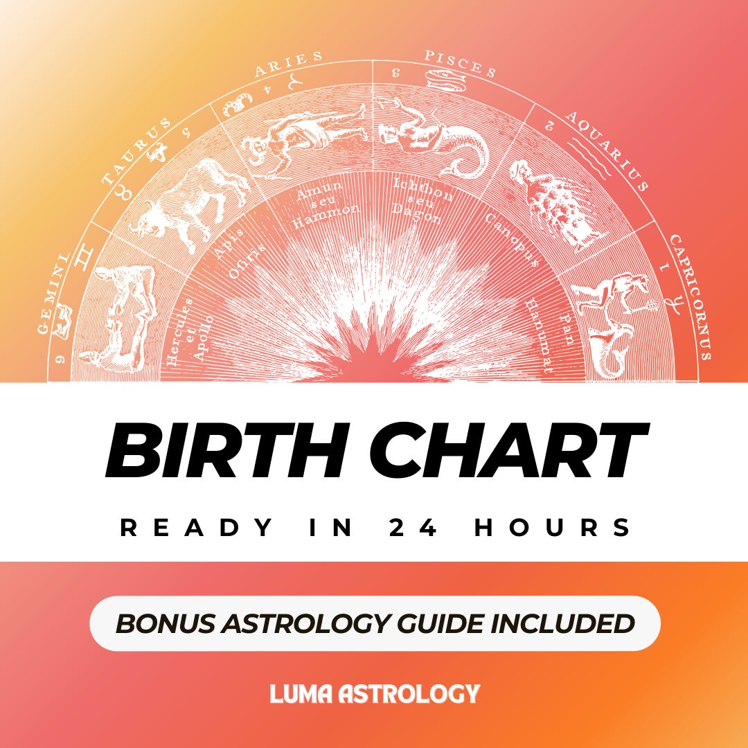 Personalized Birth Chart Report - 20-page Astrological Analysis ...