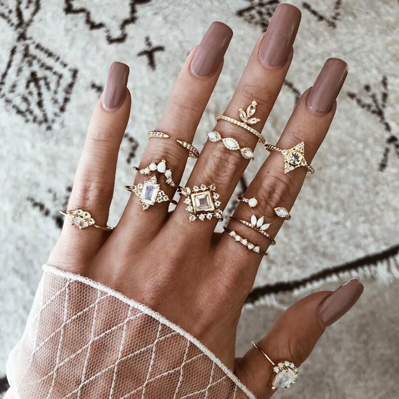 Boho Stacking Rings - Etsy