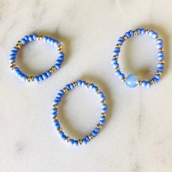 Seed Bead Ring - Etsy