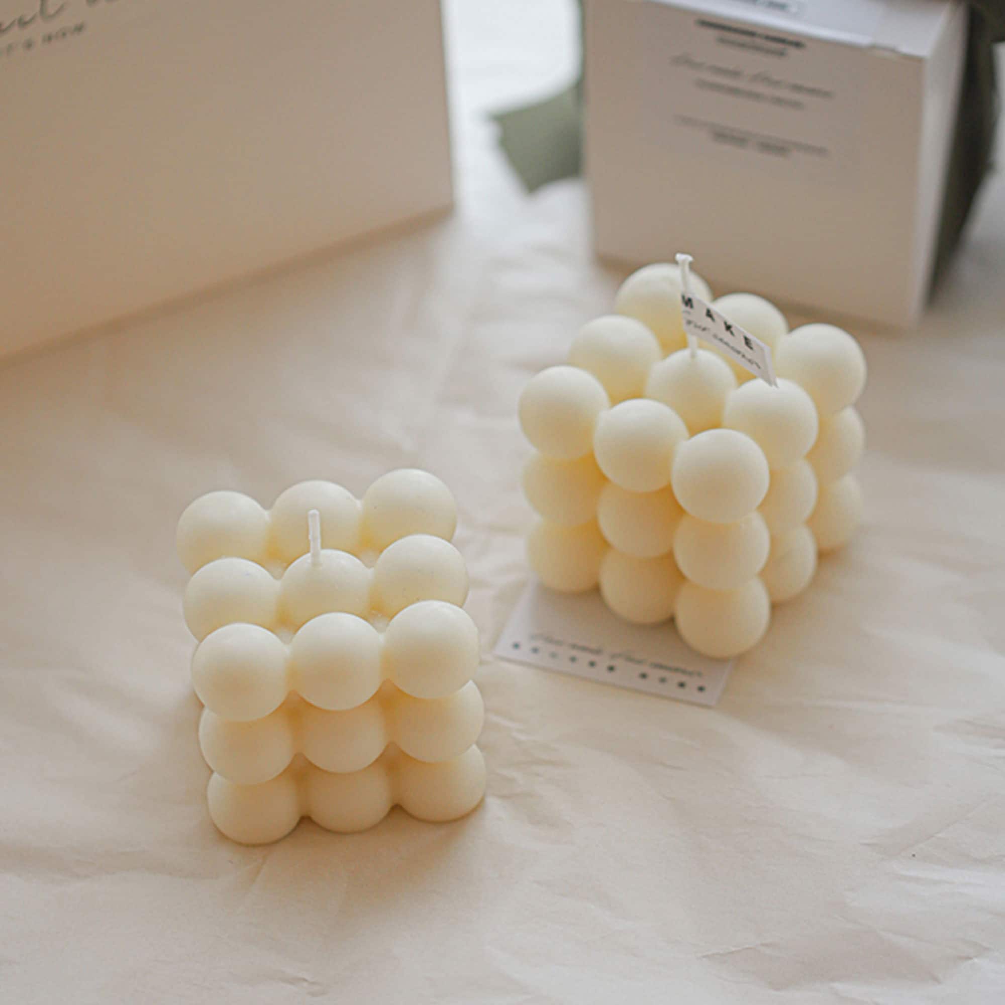 Bubble Cube Candle Magic Ball Shape Aroma CandleLucky | Etsy