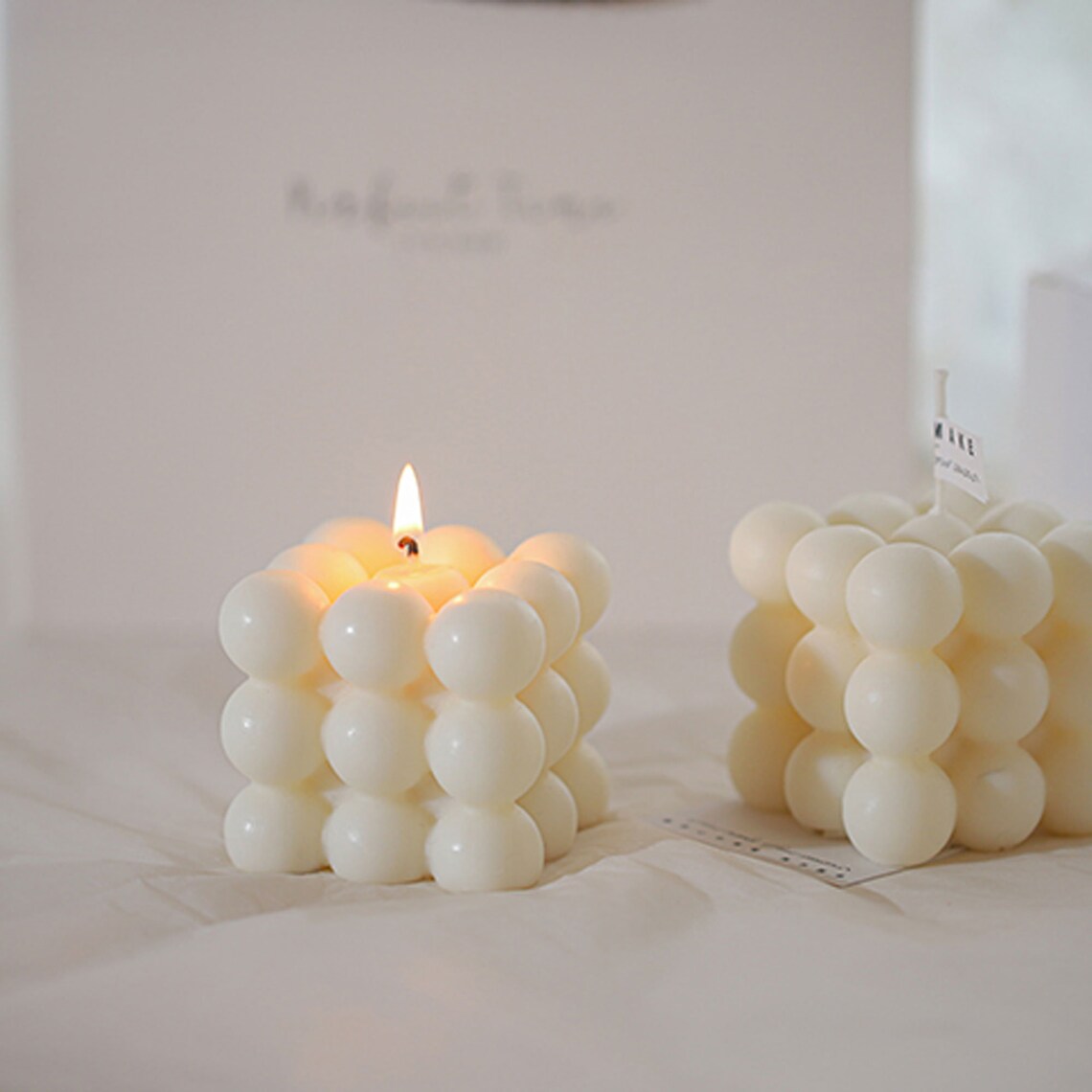 Bubble Cube Candle Magic Ball Shape Aroma CandleLucky | Etsy