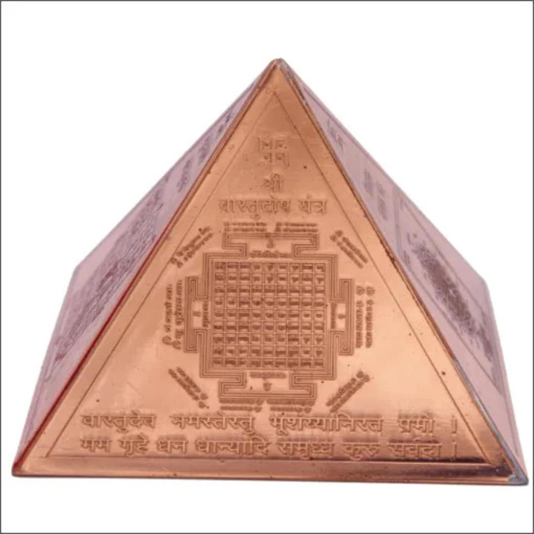 Copper Pyramid for Vastu / Vastu Pyramid Yantra – ( 3 Inches ) - Etsy