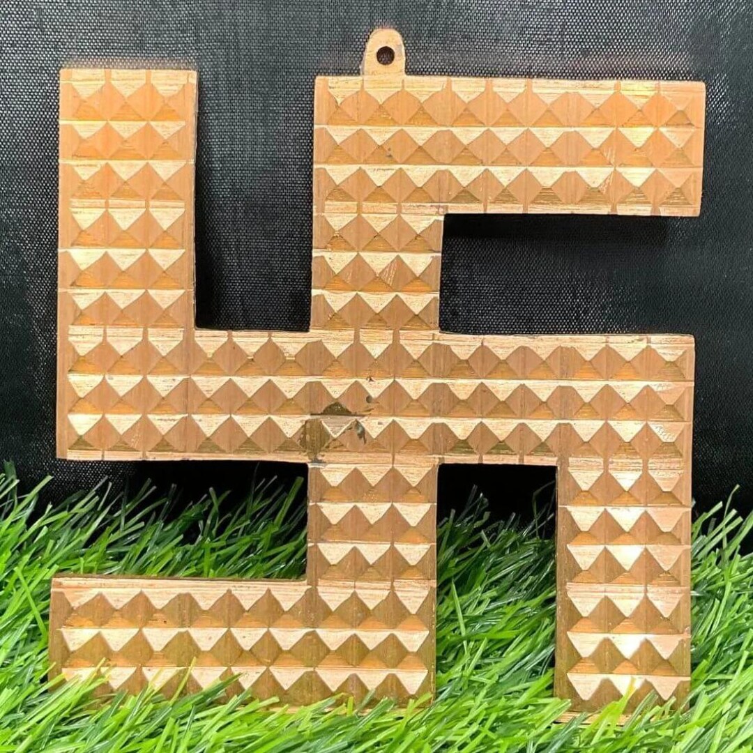Copper Swastik Pyramid 5.5 Inch - Etsy