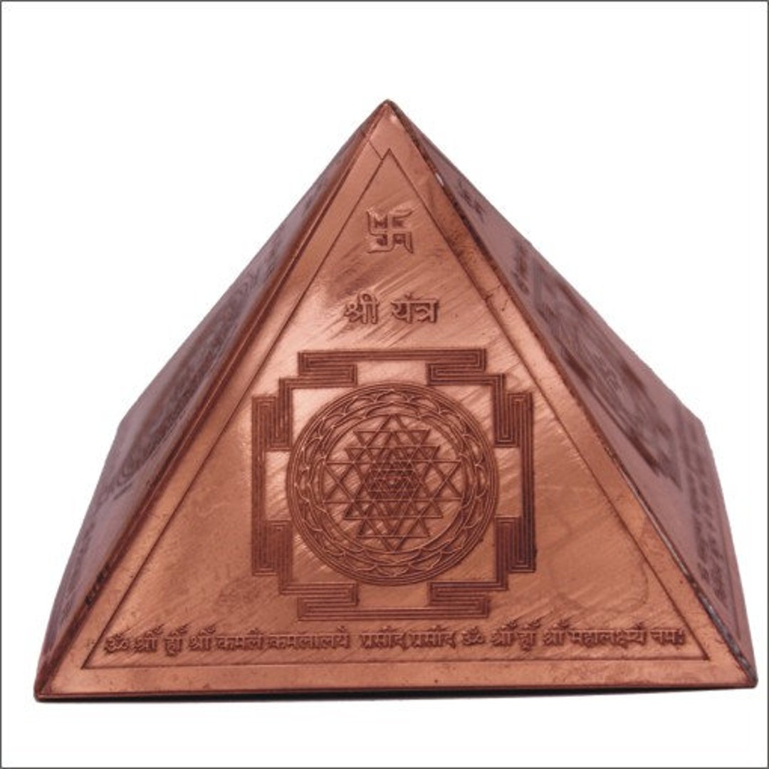 Copper Wealth Pyramid for Vastu - Etsy
