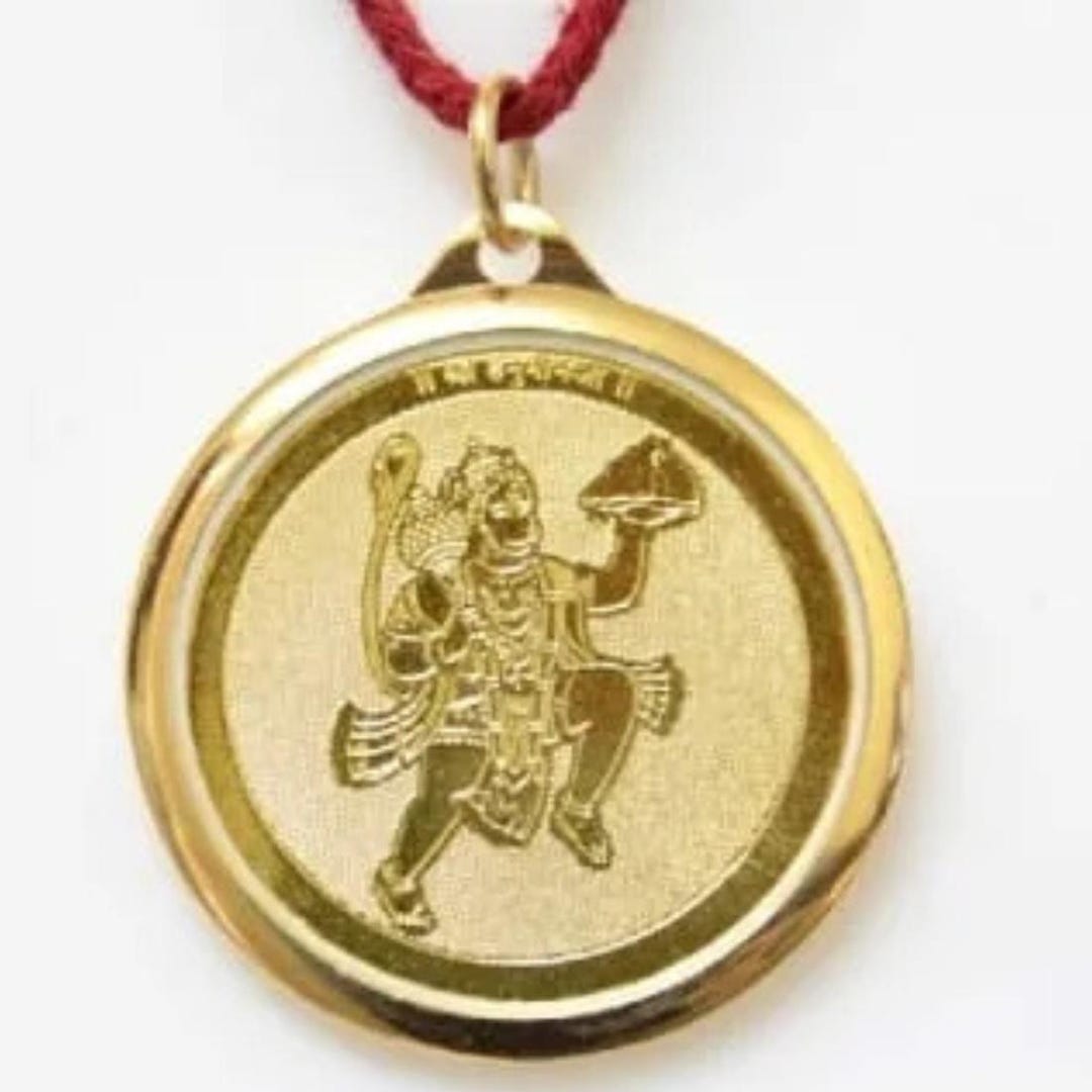 Hanuman Yantra Locket - Etsy