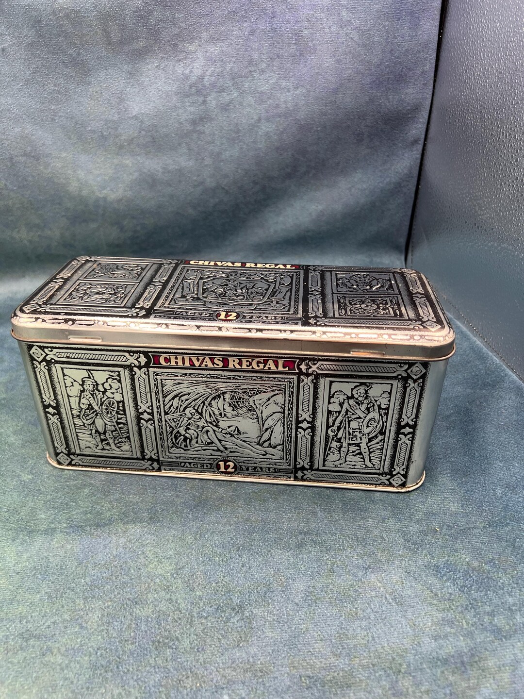 Chivas Regal Silver Hinged Tin no Bottle Included Free Shipping - Etsy