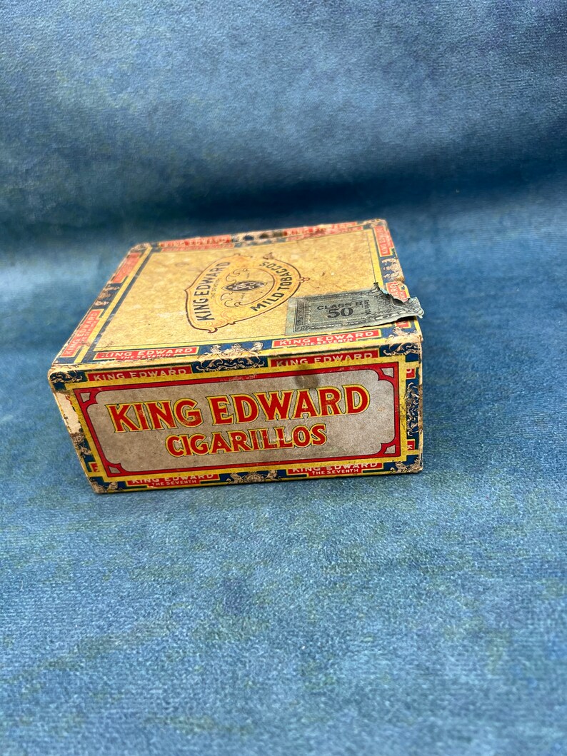 King Edward Cigarillos Box - Etsy