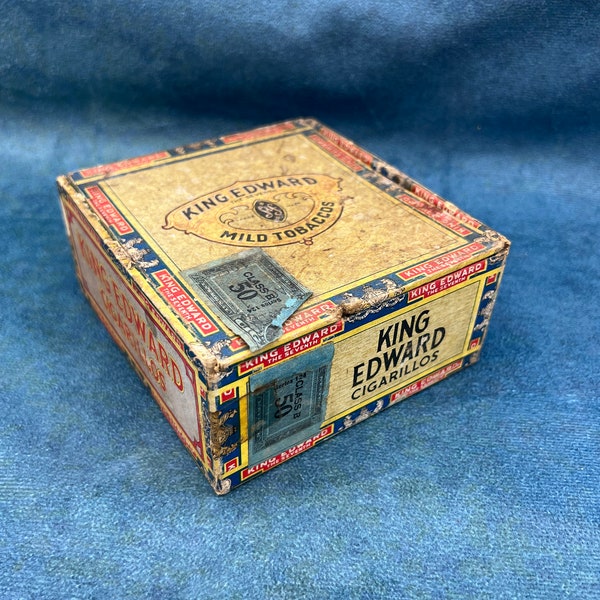 King Edward Cigar Box - Etsy
