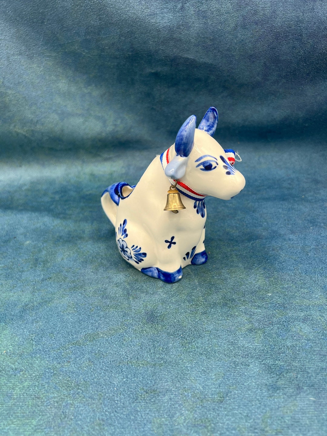 Delft Cow Creamer Delft Blue Hand Painted in Holland - Etsy