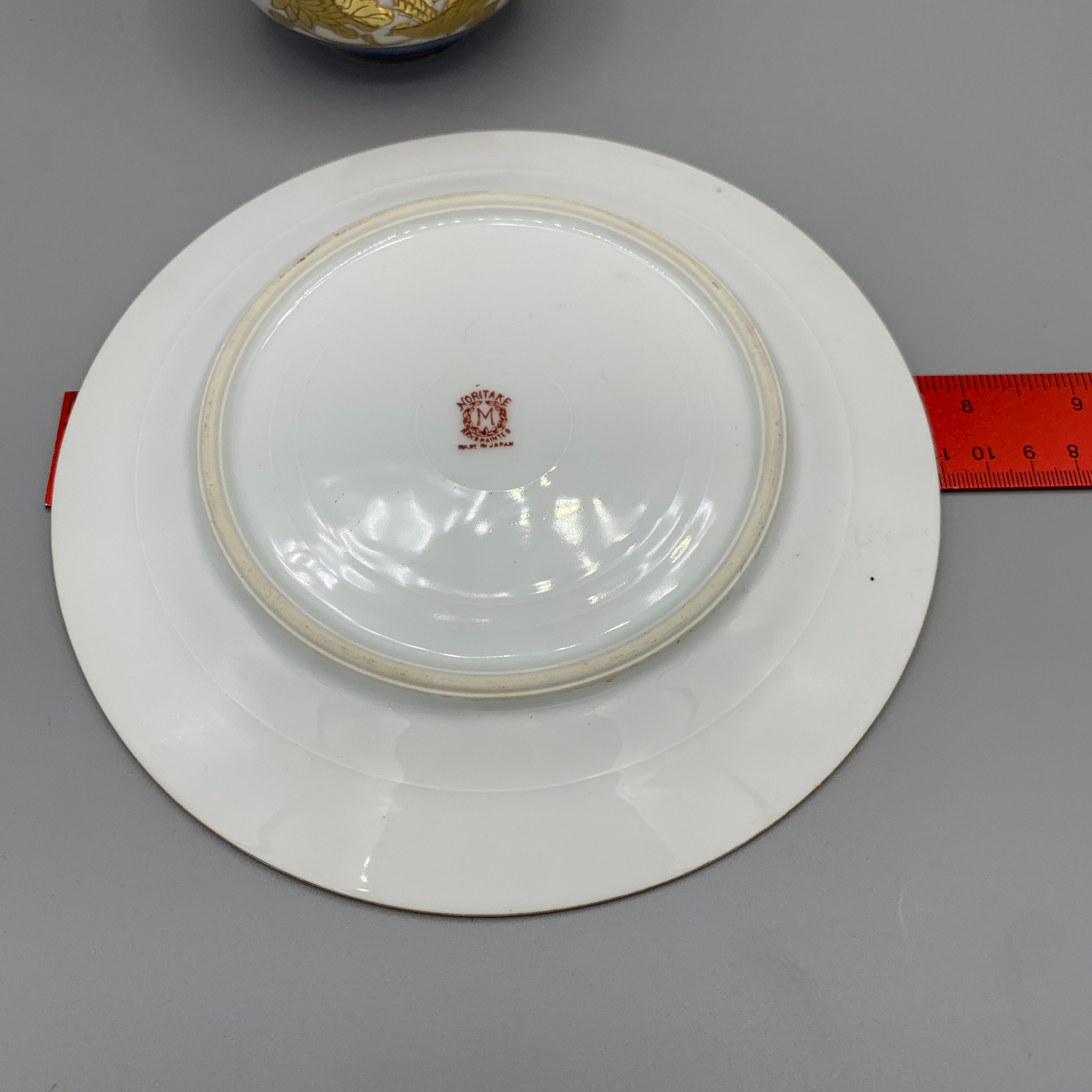 Noritake M Hand Painted Made in Japan Teacup and Small Plate - Etsy