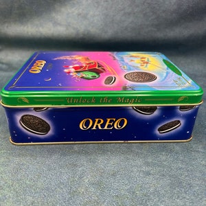 Vintage Tin Oreo 1995 - Etsy